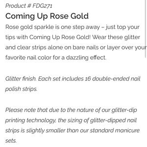 Color Street | Makeup | Color Street Dry Nail Polish Set Coming Up Rose ...